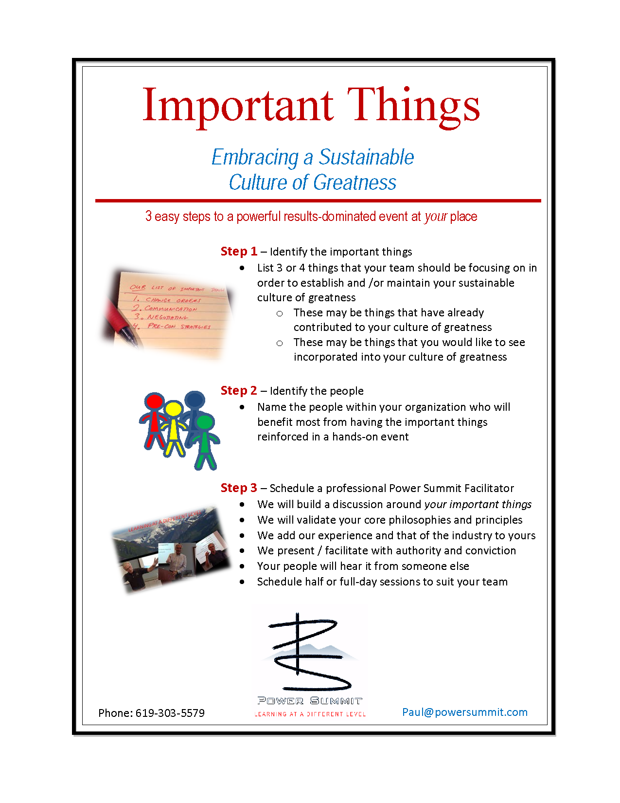 Important Things | Power Summit